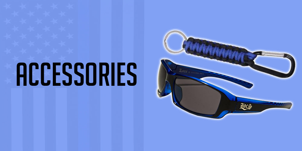 Thin Blue Line Accessories for Police and Law Enforcement Officers ...