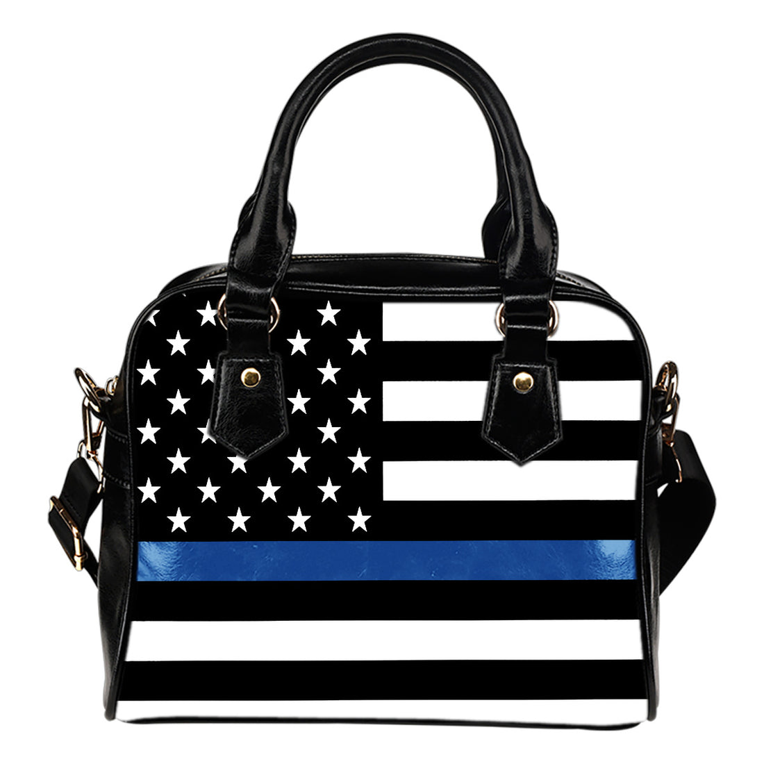 Thin Blue Line American Flag Shoulder Bag – Thin Blue Line Shop