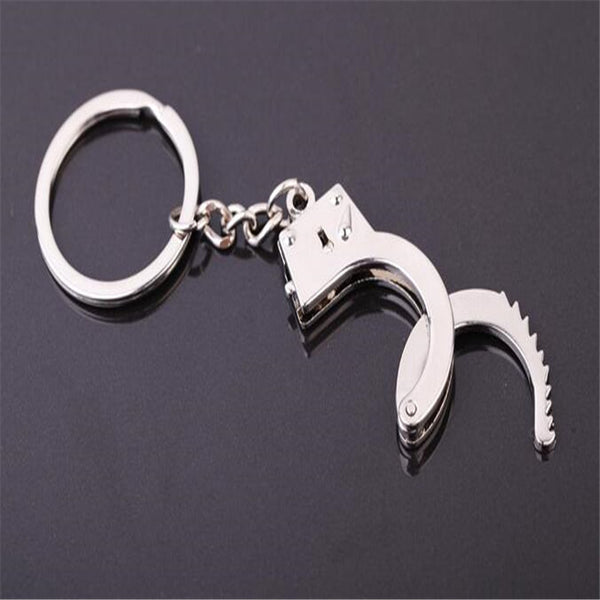 Novelty Handcuff Key Chain - Thin Blue Line Shop