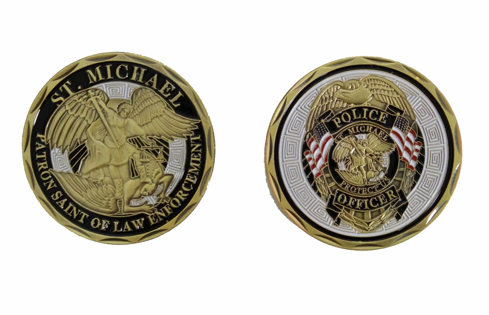 Thin Blue Line - Collectable Law Enforcement Officer Challenge Coin ...