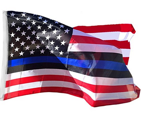 Thin Blue Line Flags for Law Enforcement and Police Officers. - Thin ...