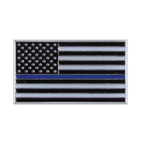 Thin Blue Line Flag Pin - Thin Blue Line Shop