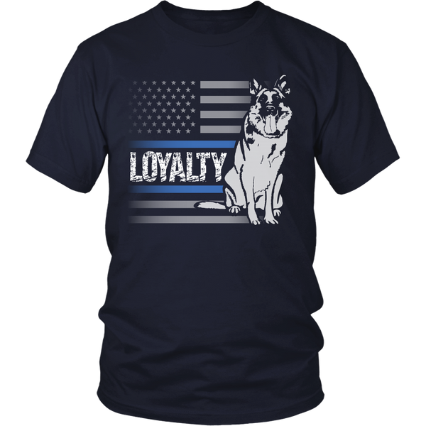 K-9 Loyalty Shirts & Hoodies - Thin Blue Line Shop